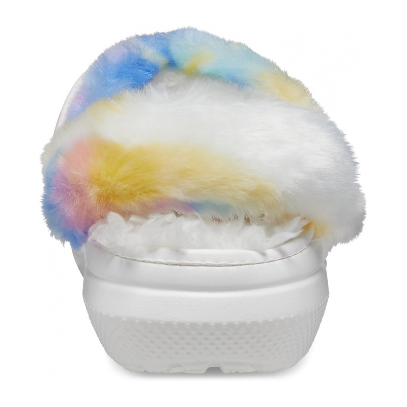 Classic Fur Sure Clog White/Multi @ Nordic Outdoor, Crocs, Reima ...