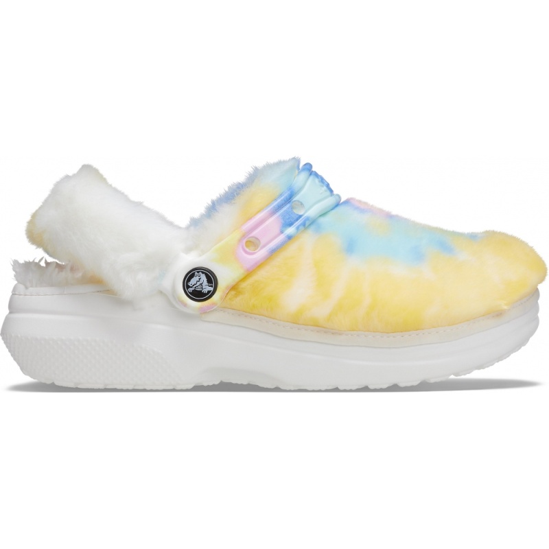 Classic Fur Sure Clog White/Multi @ Nordic Outdoor, Crocs, Reima ...