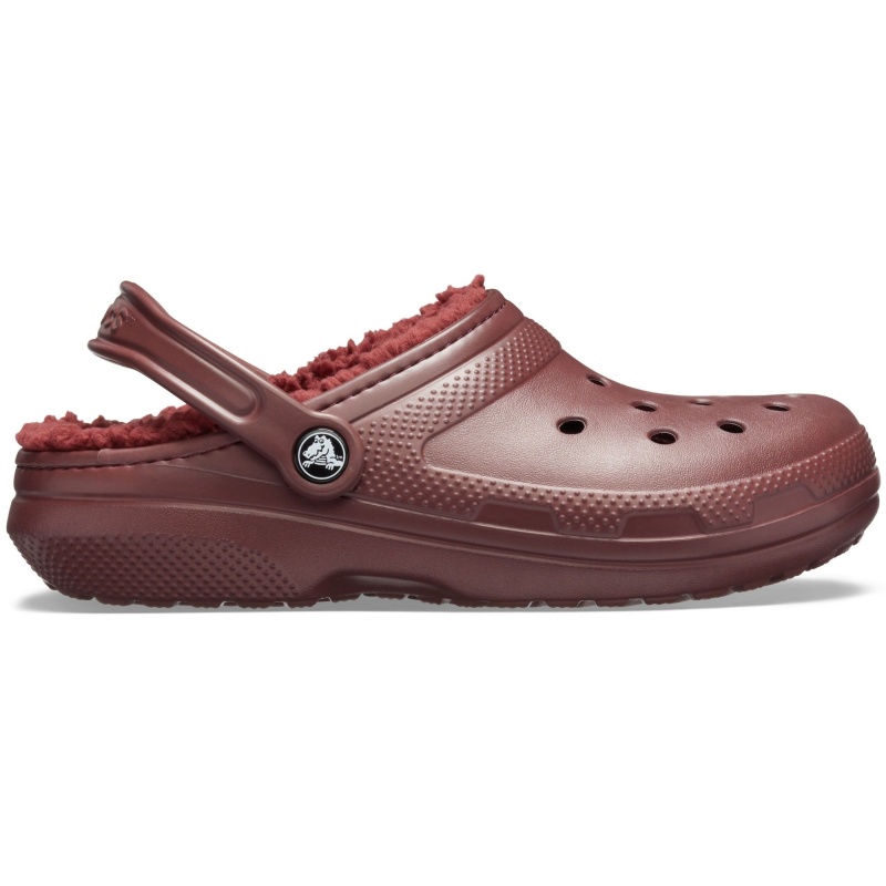 Crocs™ Classic Lined Clog Burgundy / Burgundy @ Nordic Outdoor, Crocs ...