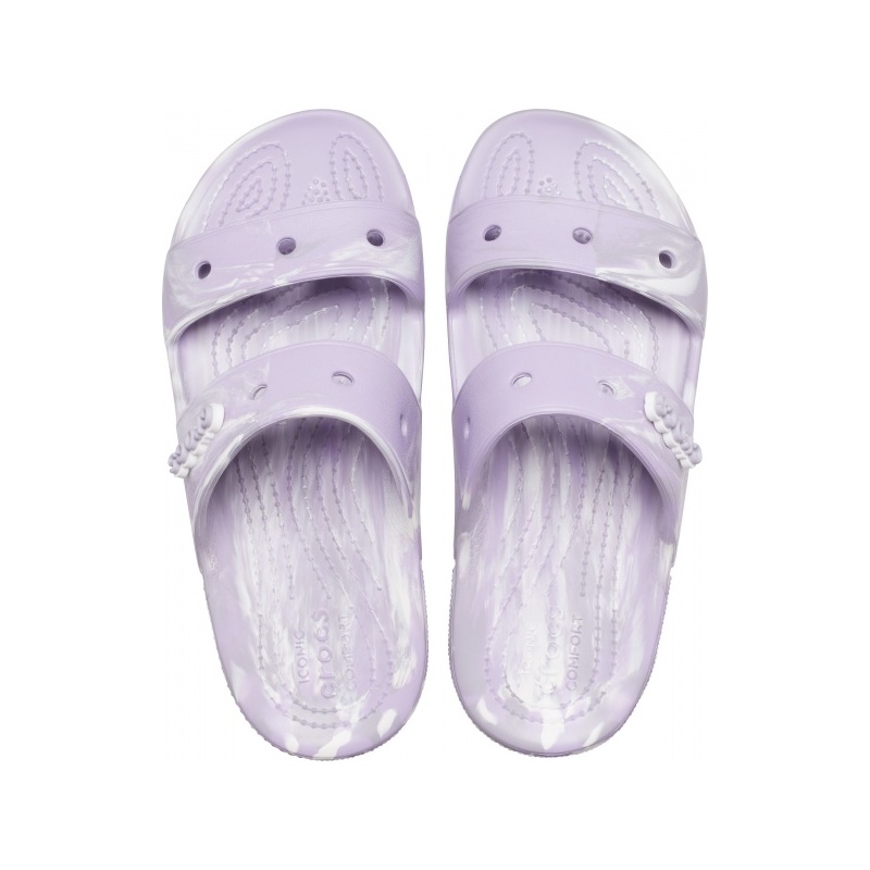 Crocs™ Classic Crocs Marbled Sandal Lavender/Multi @ Nordic Outdoor ...