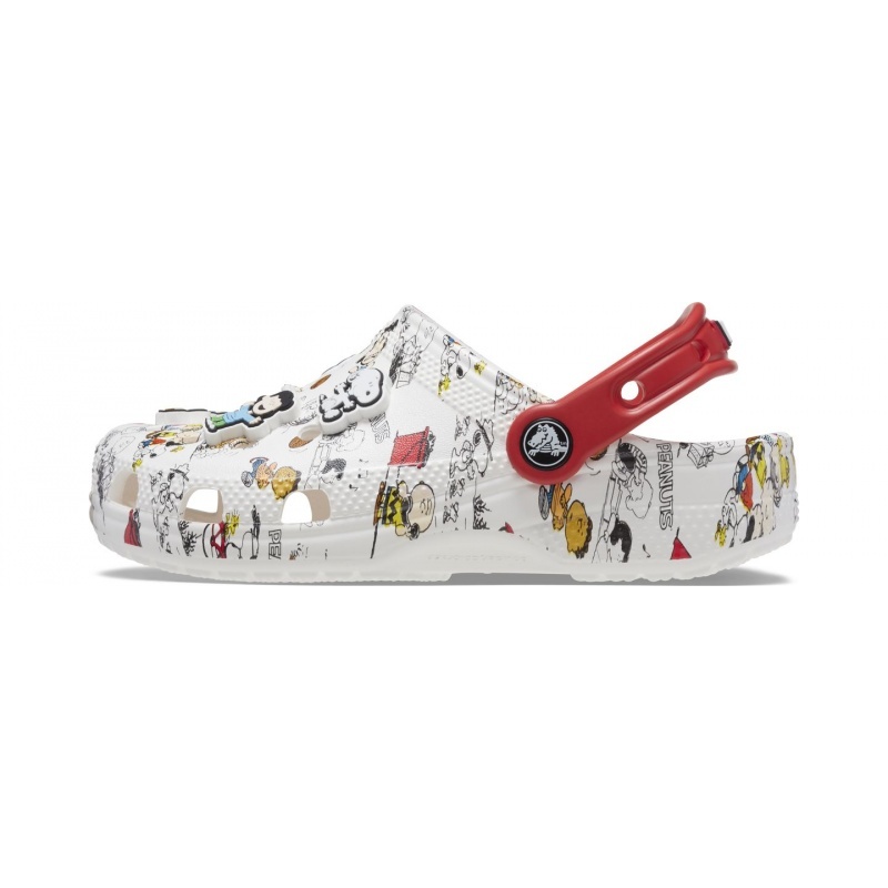 Crocs™ Peanuts Classic Clog Kid's White/Multi @ Nordic Outdoor, Crocs ...