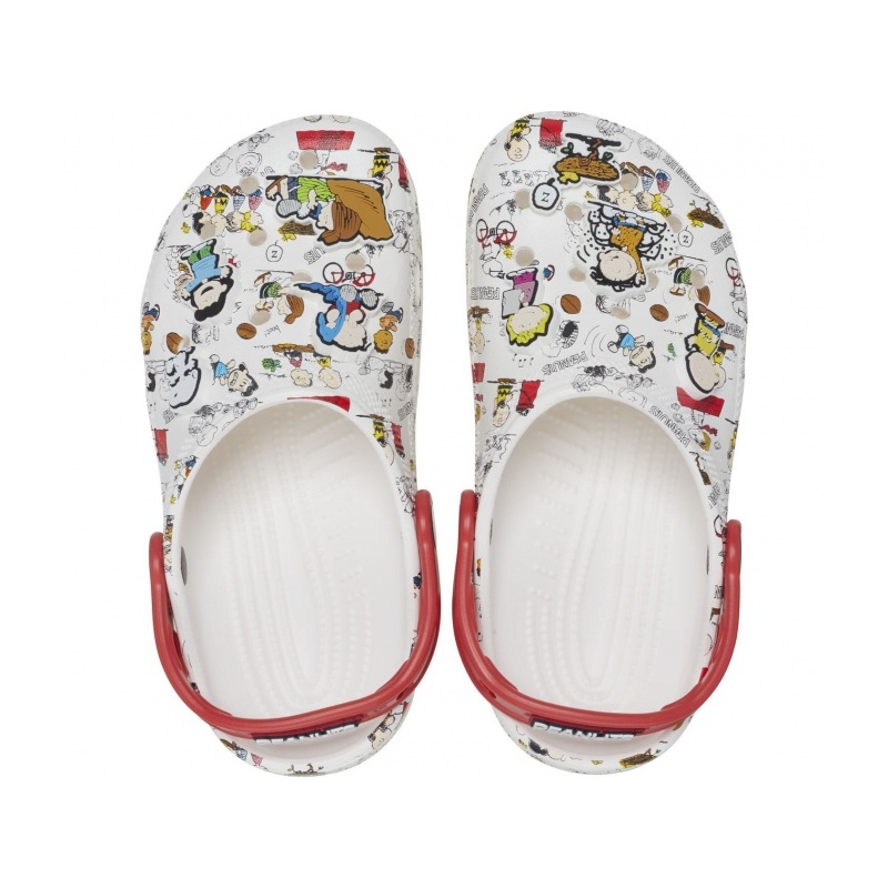 Crocs™ Peanuts Classic Clog Kid's White/Multi @ Nordic Outdoor, Crocs ...
