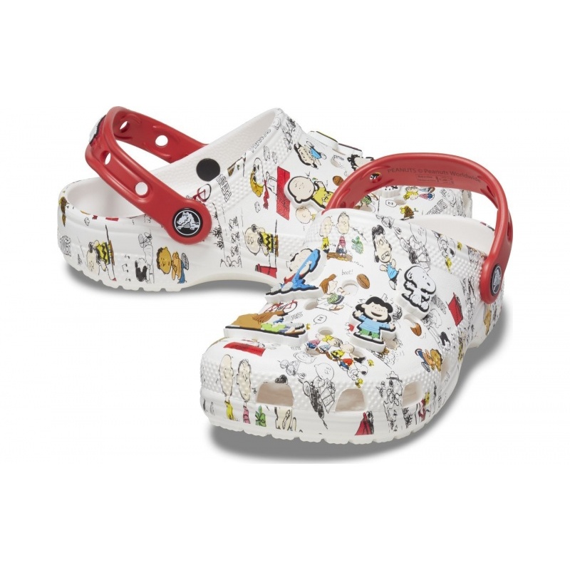 Crocs™ Peanuts Classic Clog Kid's White/Multi @ Nordic Outdoor, Crocs ...